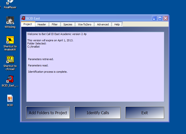 Bat Detector Reviews: First Look At The Latest BCID Software! Part 1 Of 2
