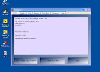 Bat Detector Reviews: First Look At The Latest BCID Software! Part 1 Of 2