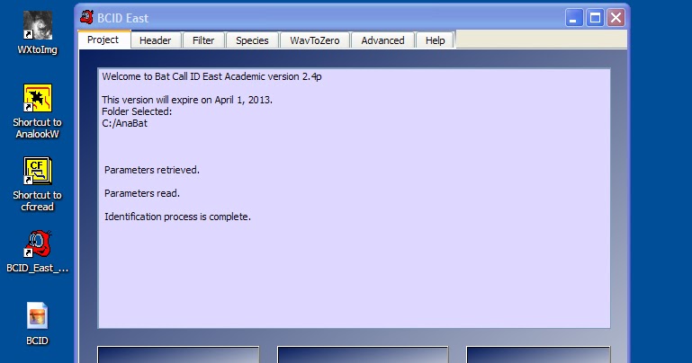 Bat Detector Reviews: First Look At The Latest BCID Software! Part 1 Of 2