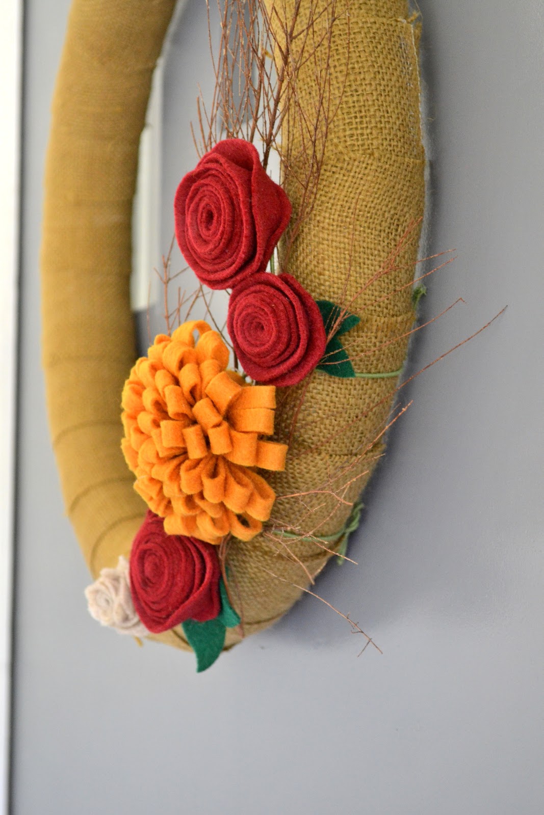 Winter Heights: My First Homemade Wreath