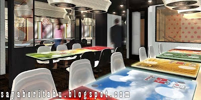 [Red_ Day]: Inamo, Restoran dengan Meja Layar Sentuh