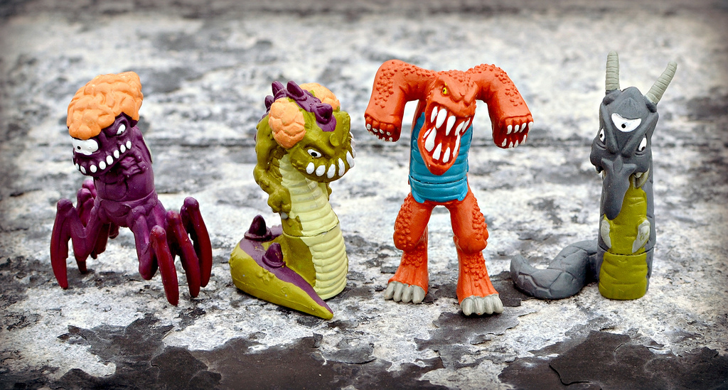 Little Weirdos: Mini figures and other monster toys: Alien Magic 'Fizz ...