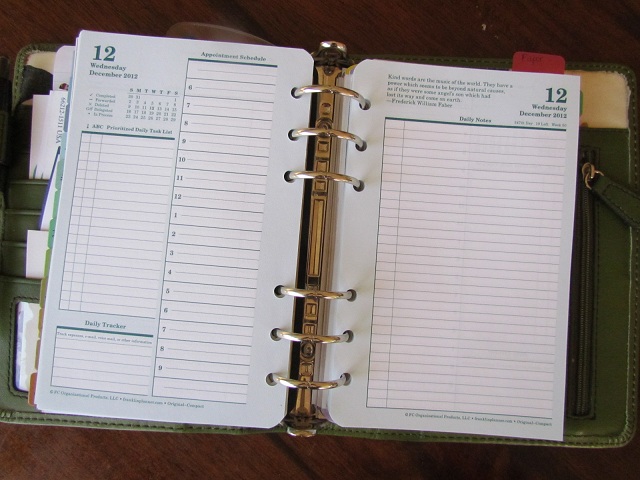 Franklin Planner Binder