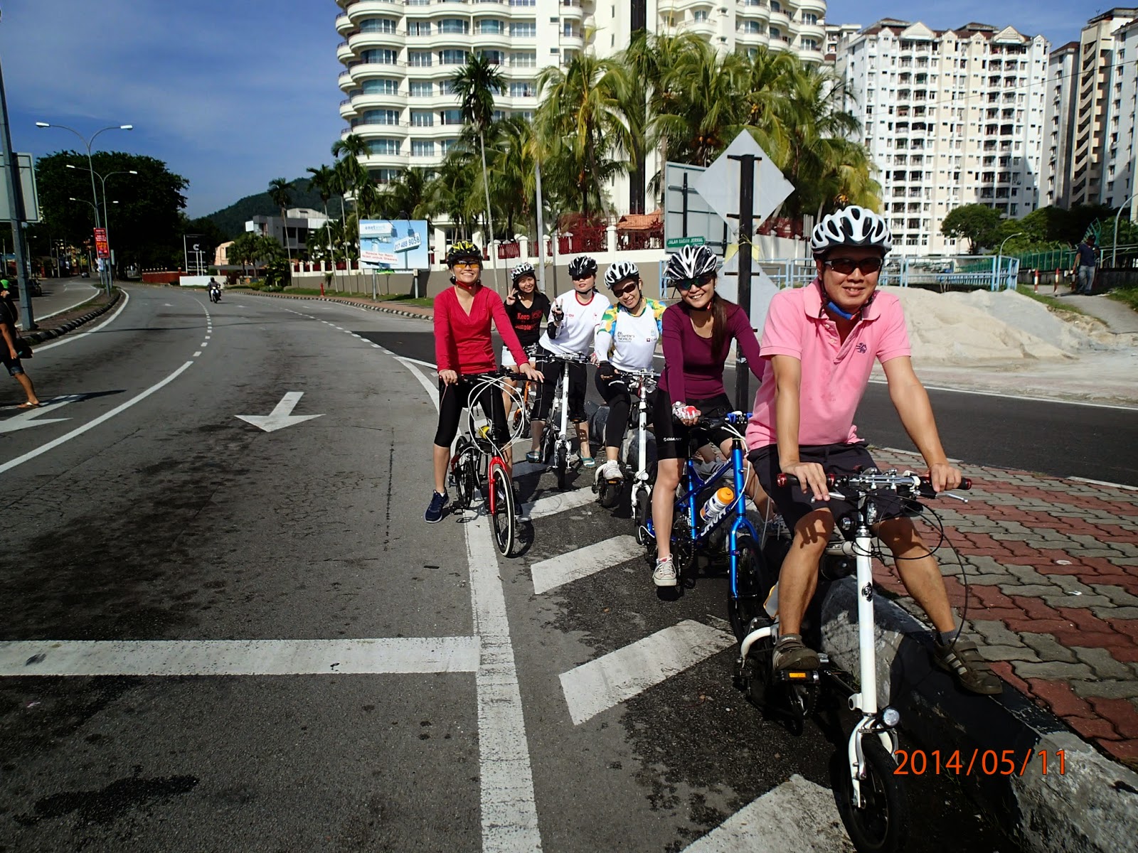 haPpY HaPpY: Cycling with Penang Folding Bike Group on a Beautiful ...