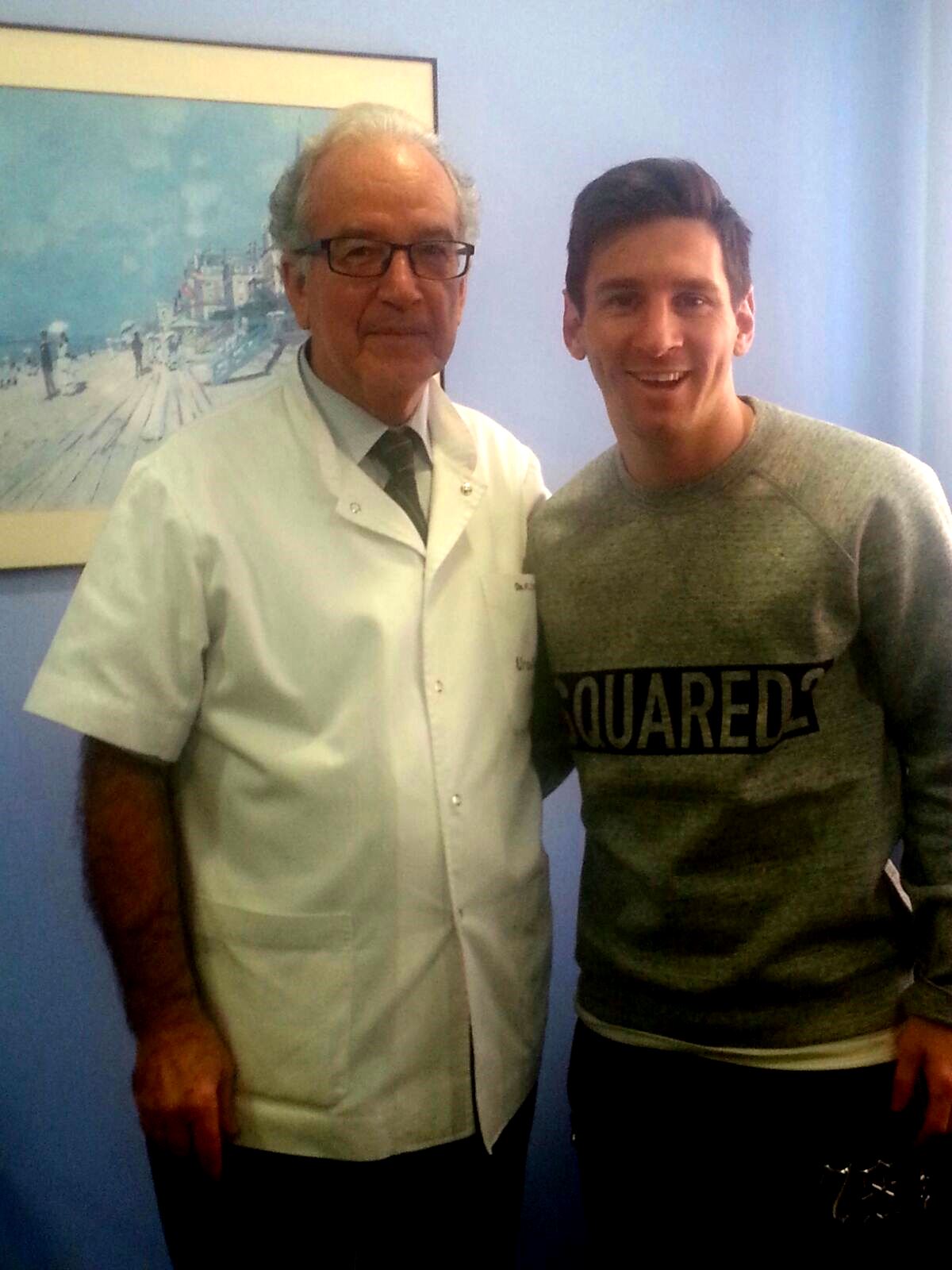Centro de Estudios Borjanos: El médico de Messi