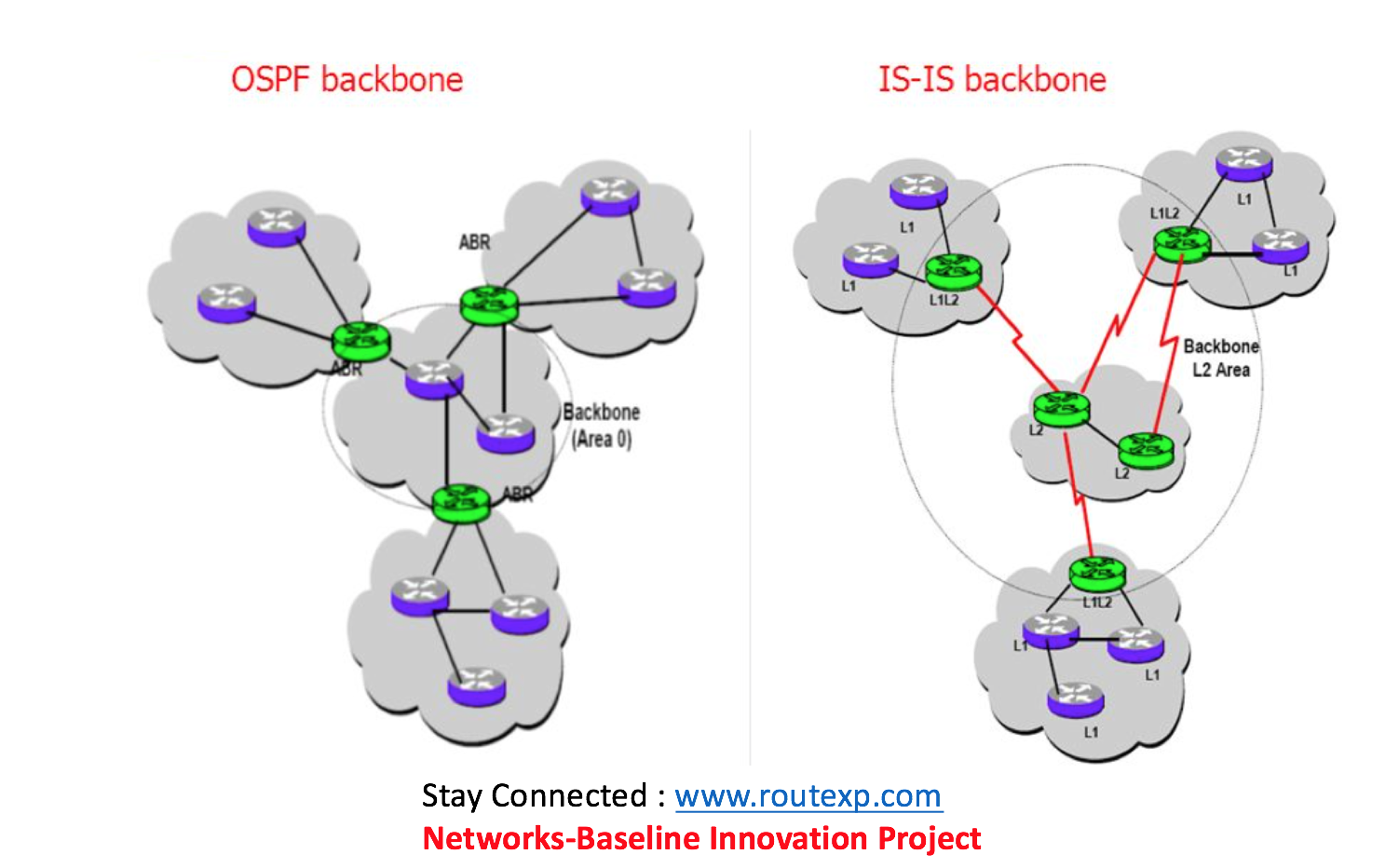 Difference Between OSPF and IS-IS Dynamic Routing Protocol - Route XP