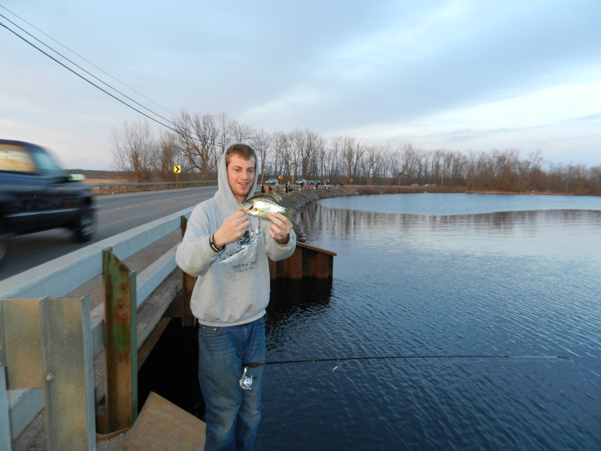 Fishing & Hunting in Oswego County, NY: Early Ice Out on the Oneida River