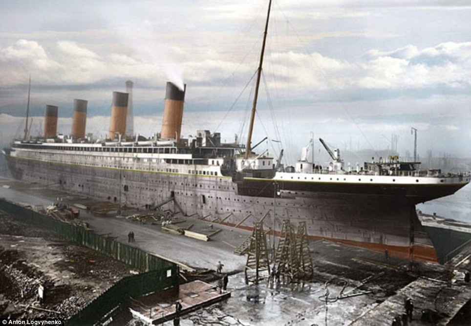 TheNextPicture: Titanic in Color