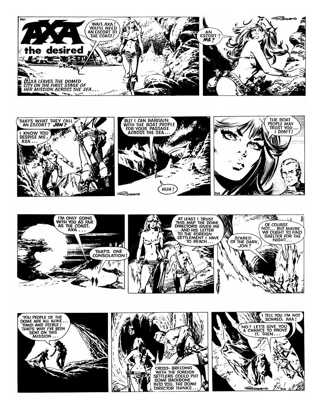 Les Cahiers du Comic Strip: Critique #51 : Axa Volume 2