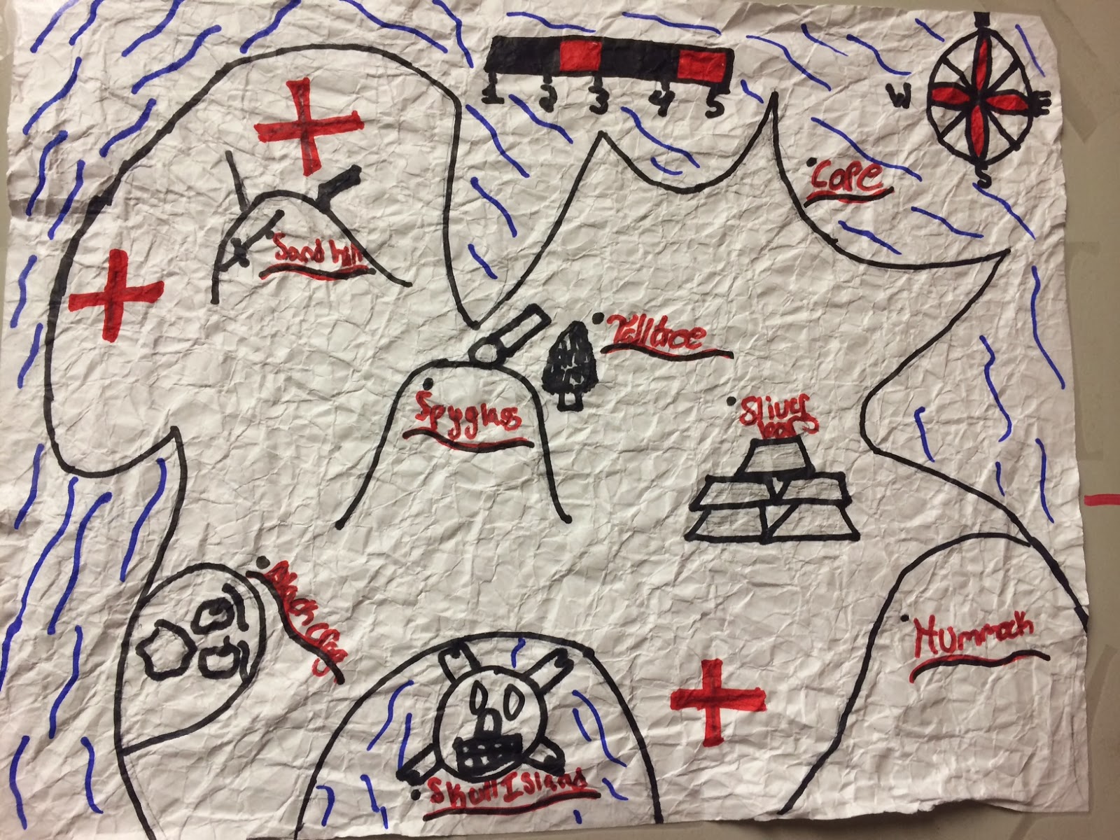 Treasure Island Maps - Pirate's Log