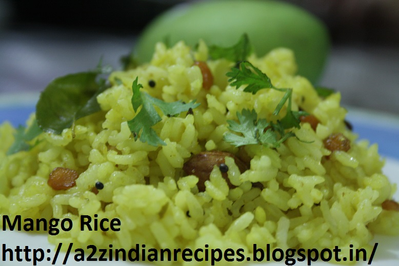 a2zindianrecipes: Mango Rice