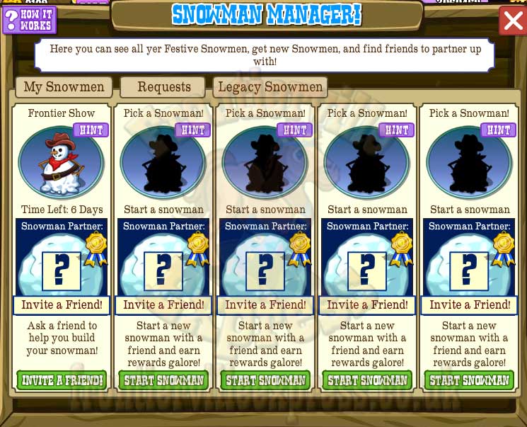 News - Frontierville Express - More Than Just A News Site: Frosty the ...