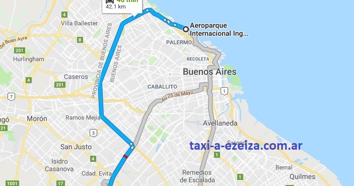 Taxi a Ezeiza - Aeropuerto Ezeiza - Aeroparque: Cómo llegar desde ...