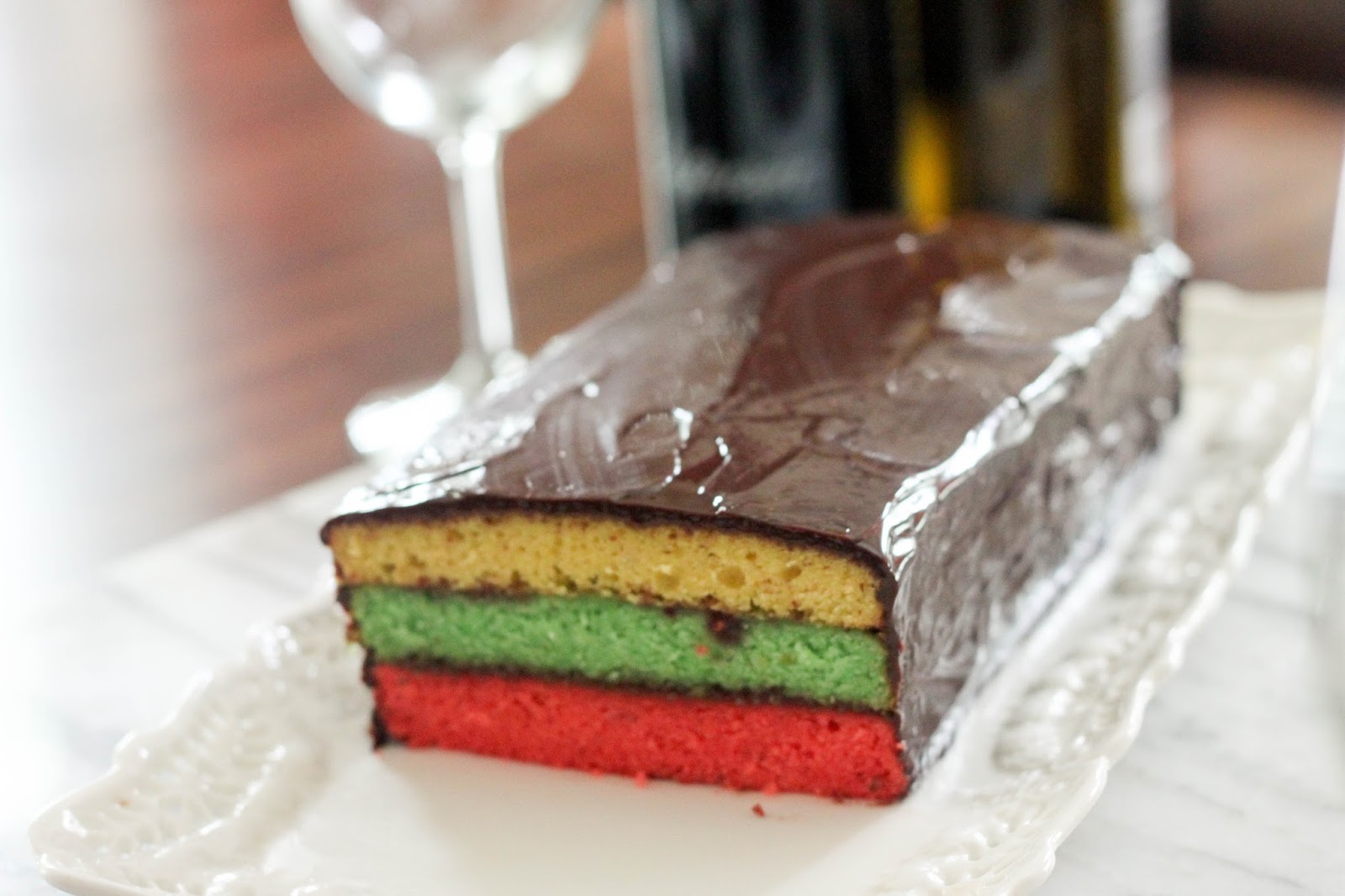 Tricolor Cake