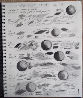 DRAWING/LISA ROGERS: Value/Shading Techniques/Making Marks