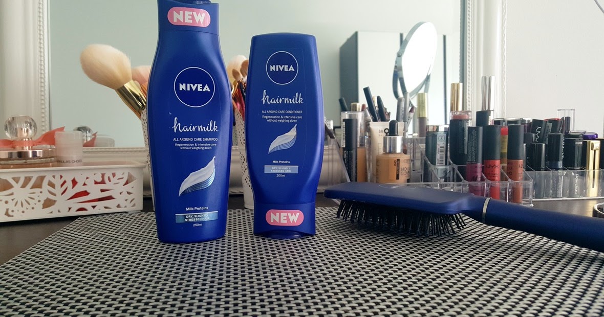 Lipstick's blade: Nivea Hairmilk šampon i regenerator