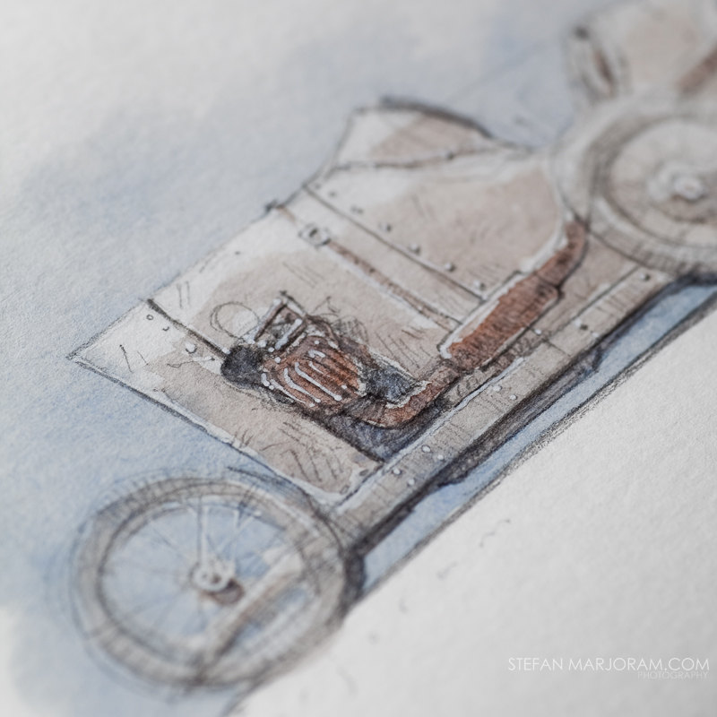 stefan's sketch blog: Auto Art Advent 04