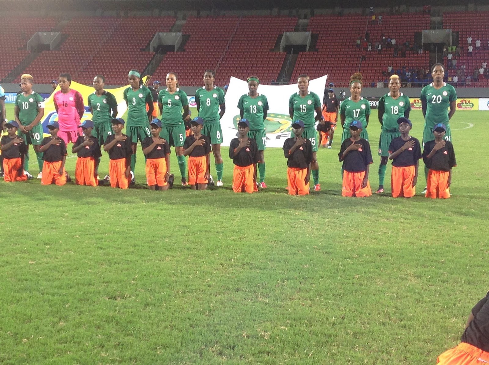 Super Falcons release new 'unity' photos