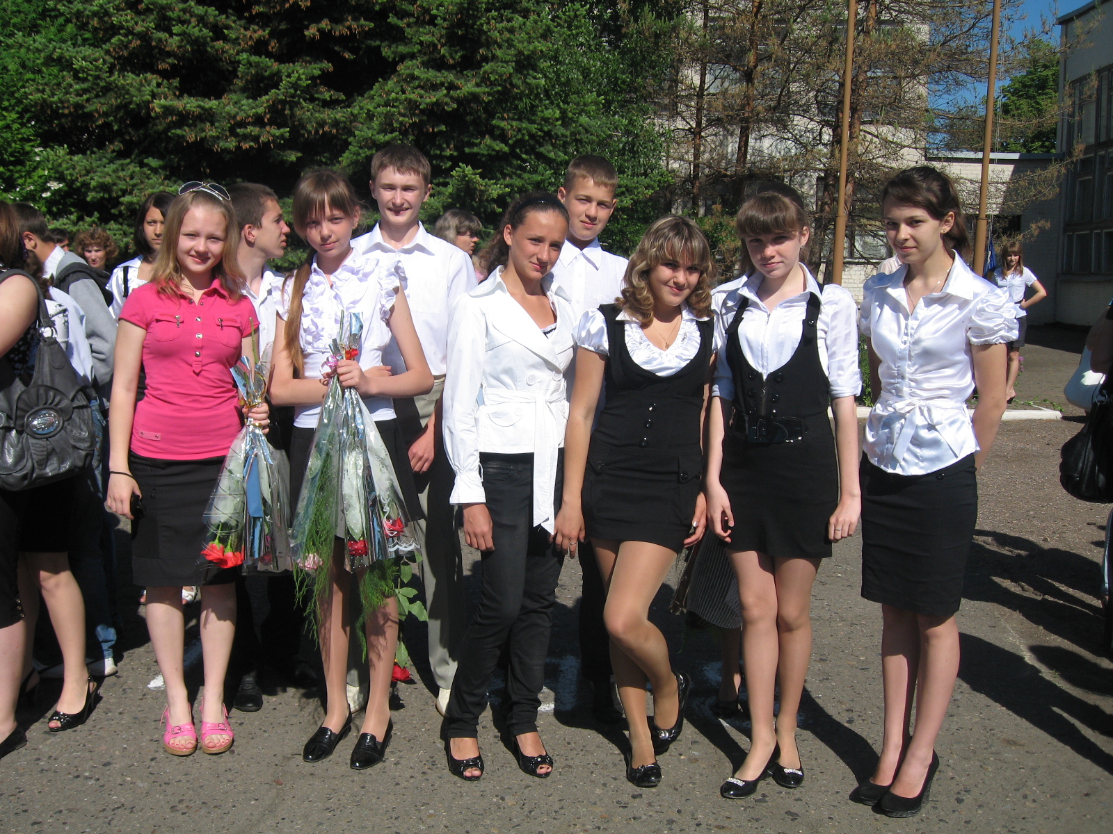 Ukrainian-Style Graduation, Camp at School and Eating Chinese food ...