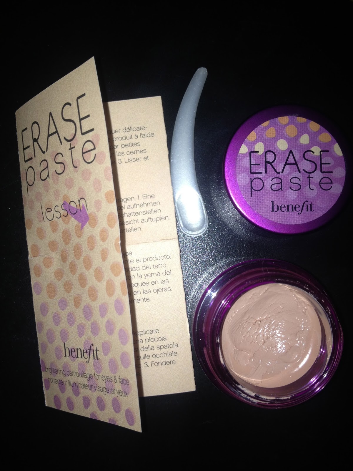 Precious Faces Artistry: Product Rant or Rave: Benefit Erase Paste