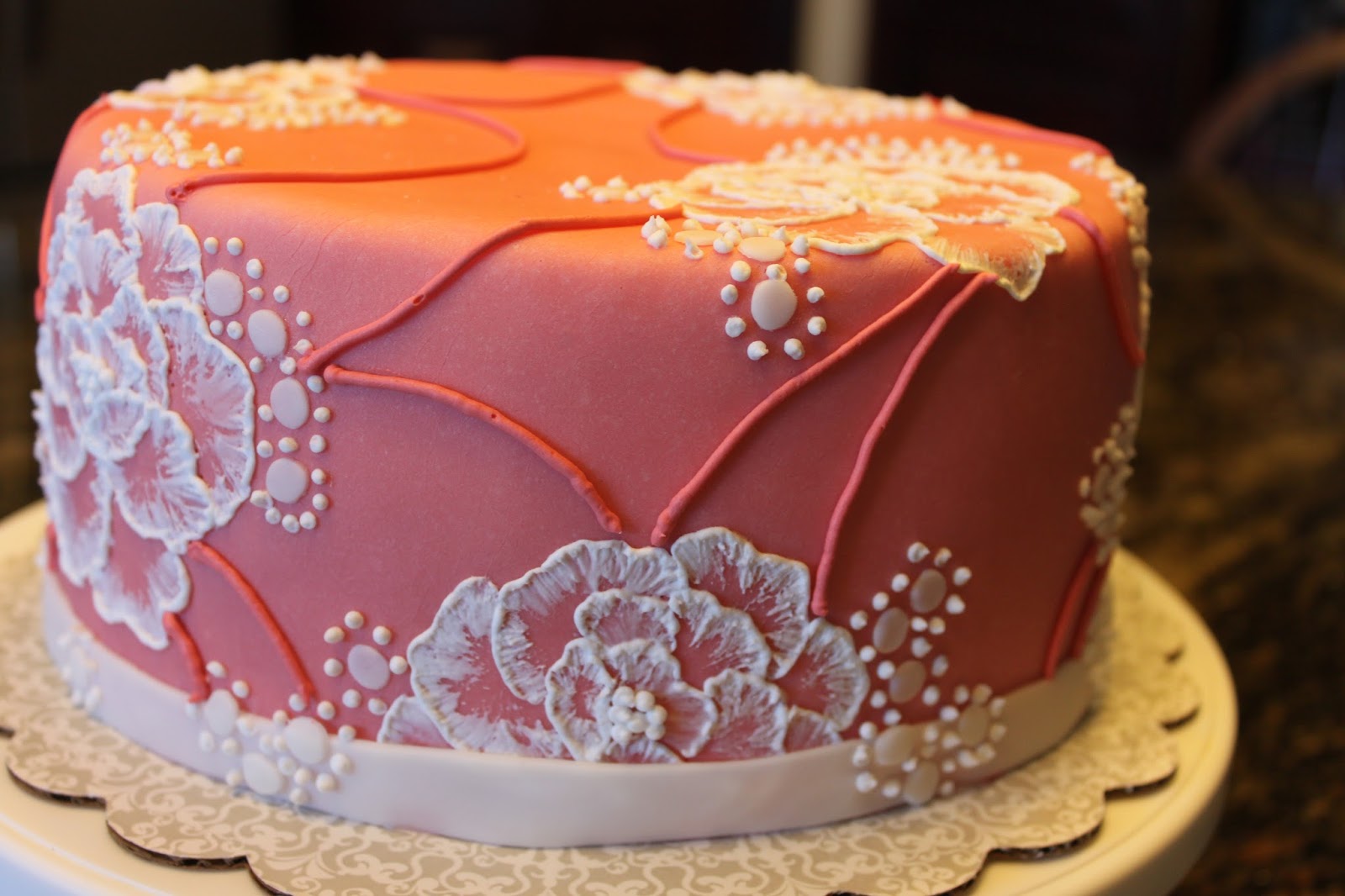 Drake’s Cakes: Fancy Elegant Birthday Cake