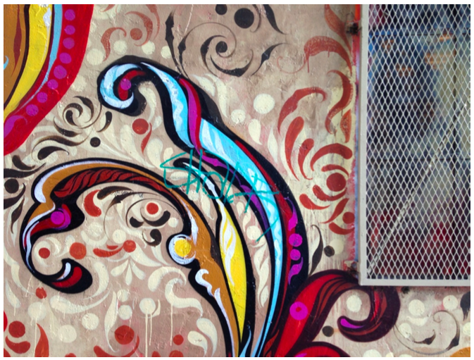 love from the bay: fanciful graffiti