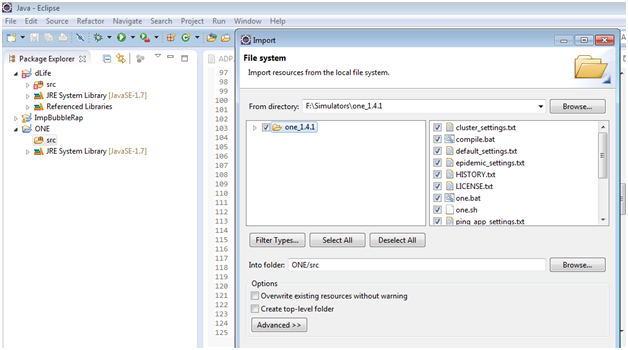 How to integrate ONE with Eclipse?