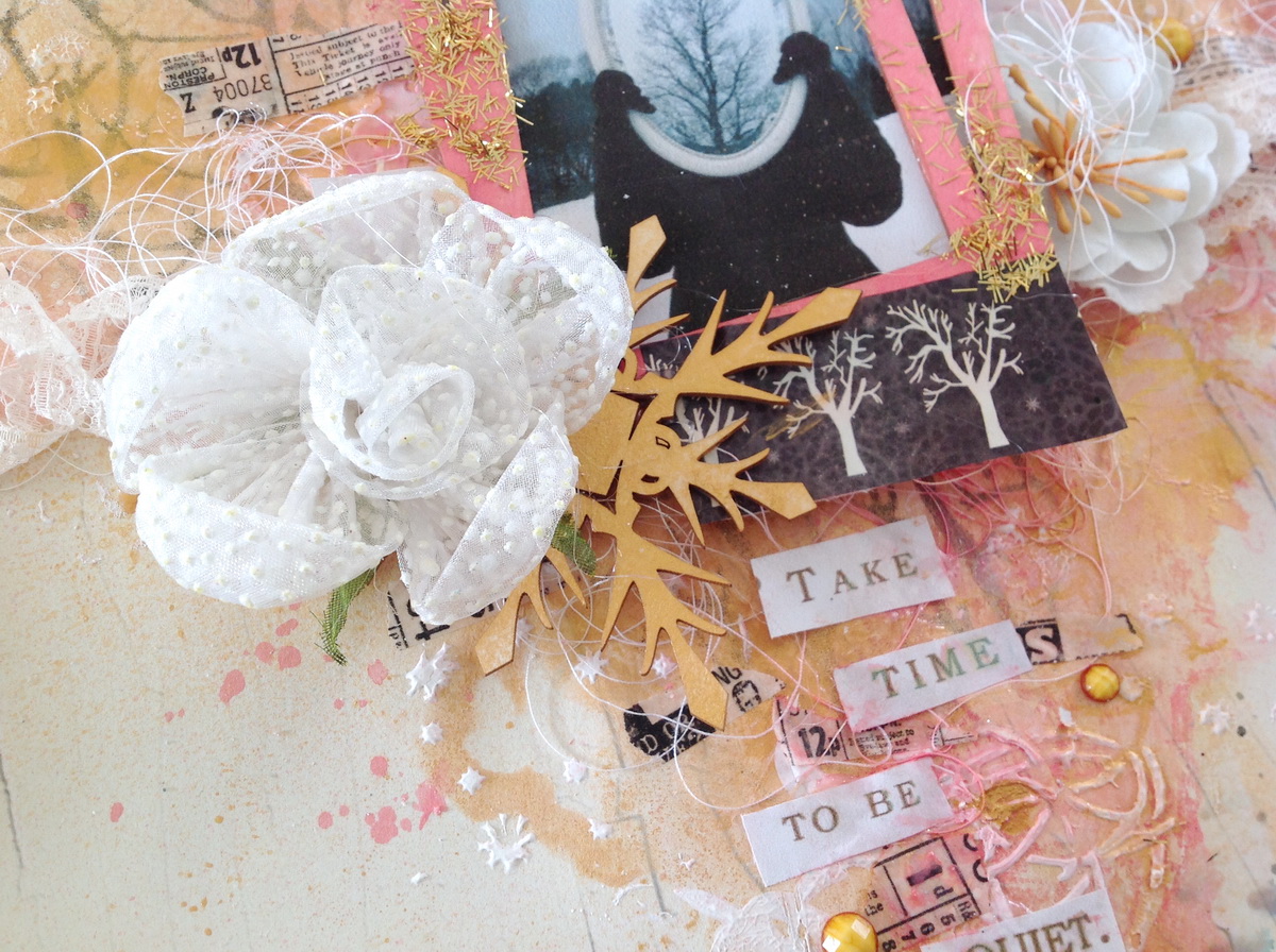 13 arts: Take Time- layout by our GD Alexandra Polyzou