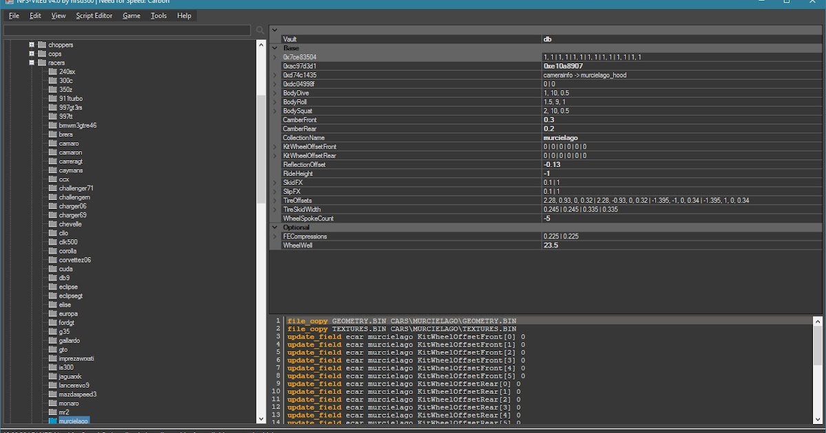 Save Game Editor Do Nfs Pro Street