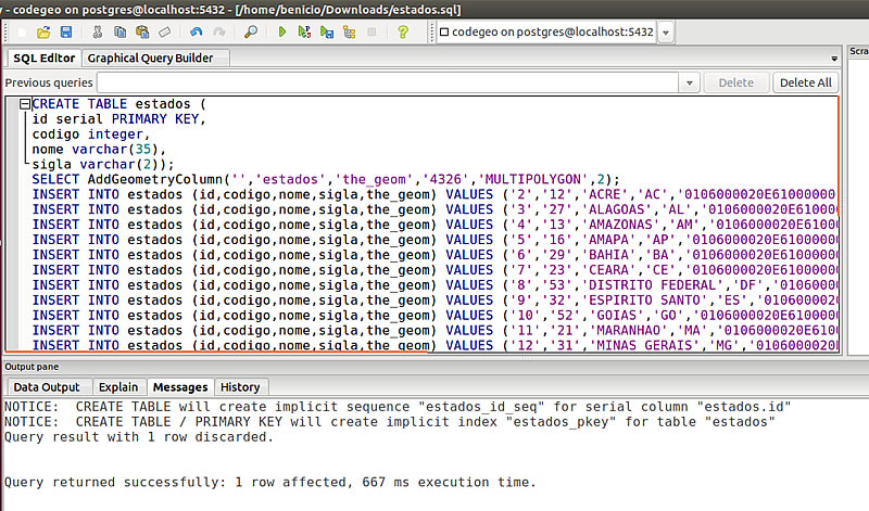 Codegeo Criando E Exibindo Um Wms Com Mapserver Postgis E Openlayers Parte 2