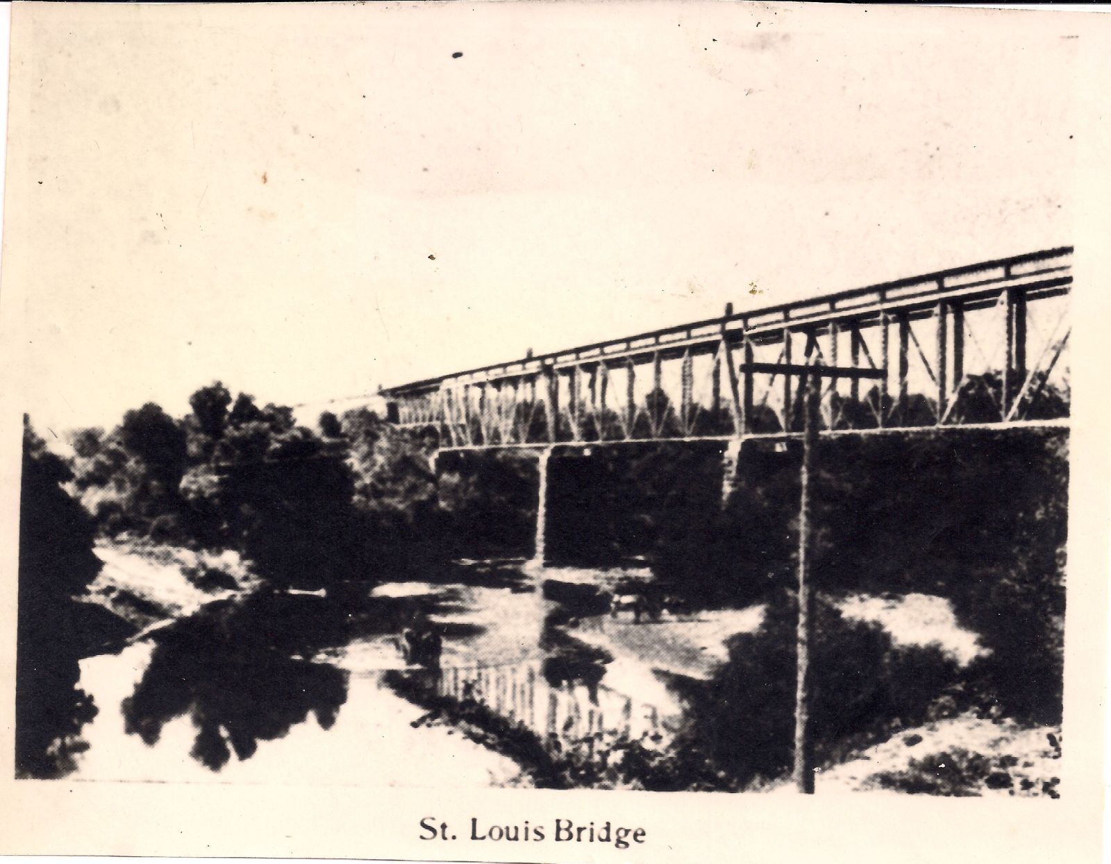 Industrial History: NS/Wabash Bridge over Sangamon River and IL-48 at ...
