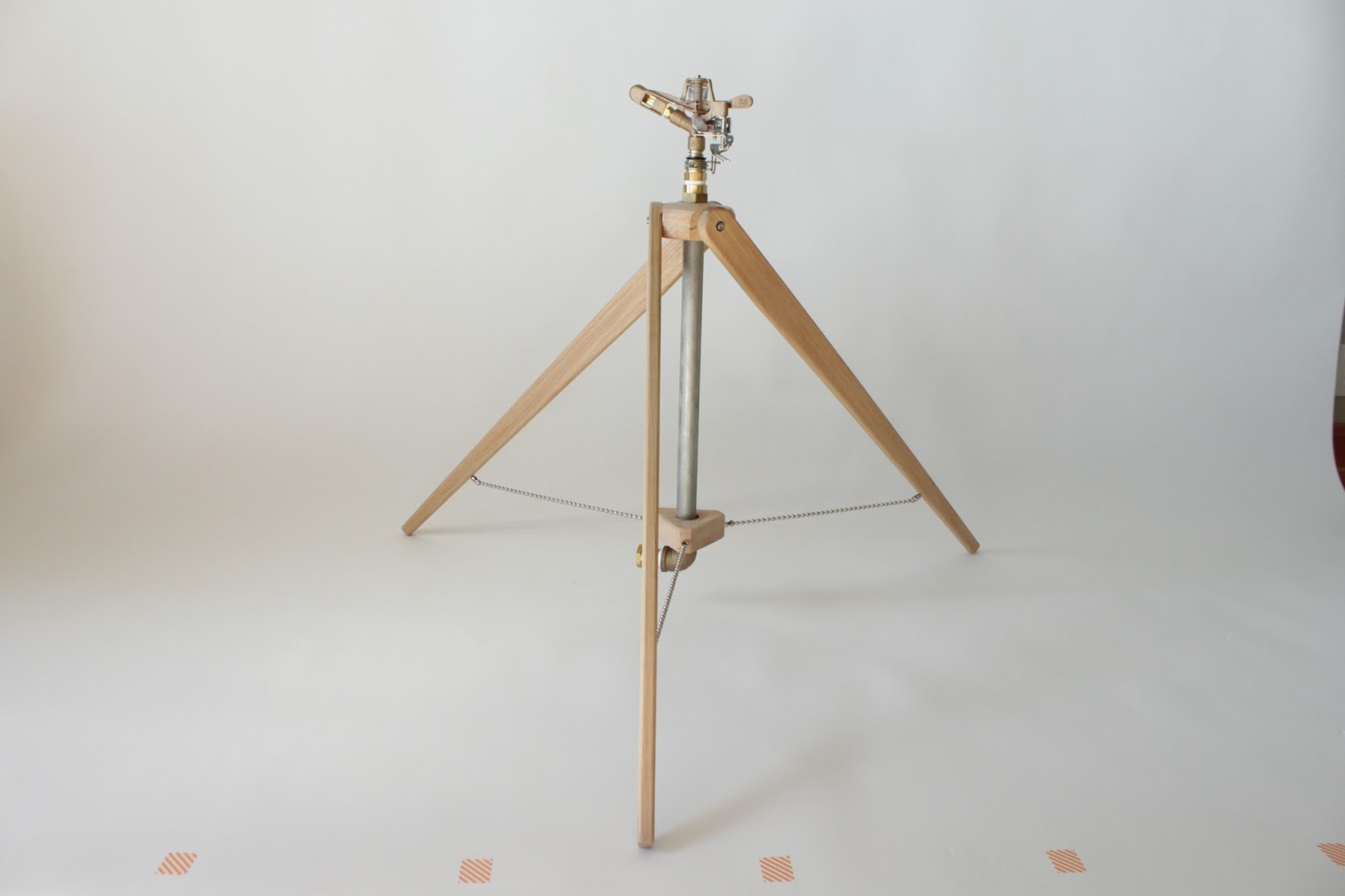 aerialcopper: Another Chopstick Jig, Sprinkler Stand