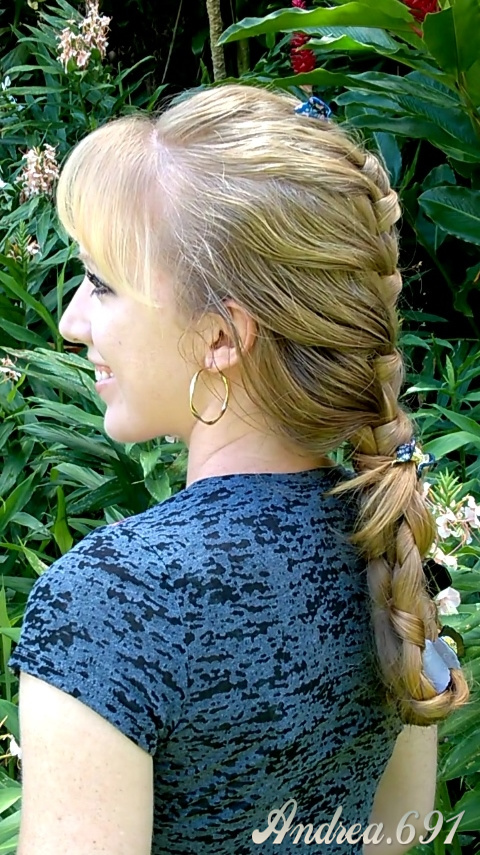 Braids & Hairstyles for Super Long Hair: Wrap-around French braid