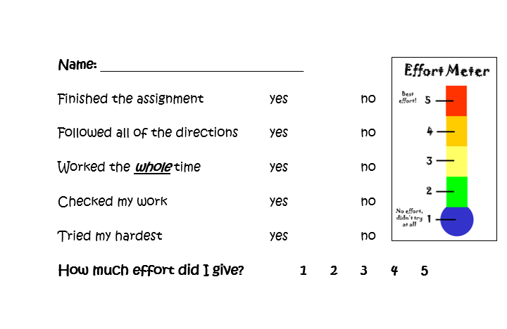 Best Effort Lesson | The Responsive Counselor