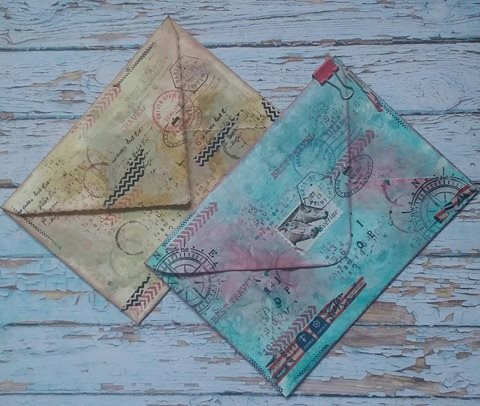 ScrapShop.sk - BLOG: Altered Envelopes/Mail Art