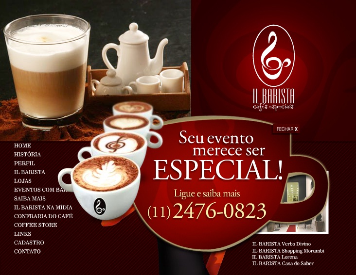 Clube Barista: Portfolio