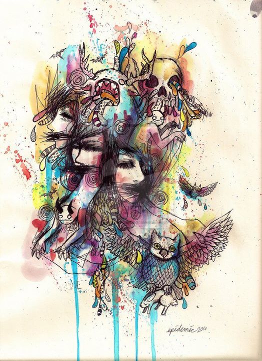 G-World: Super Cool Art Painting - Colorful Water Paint Collection