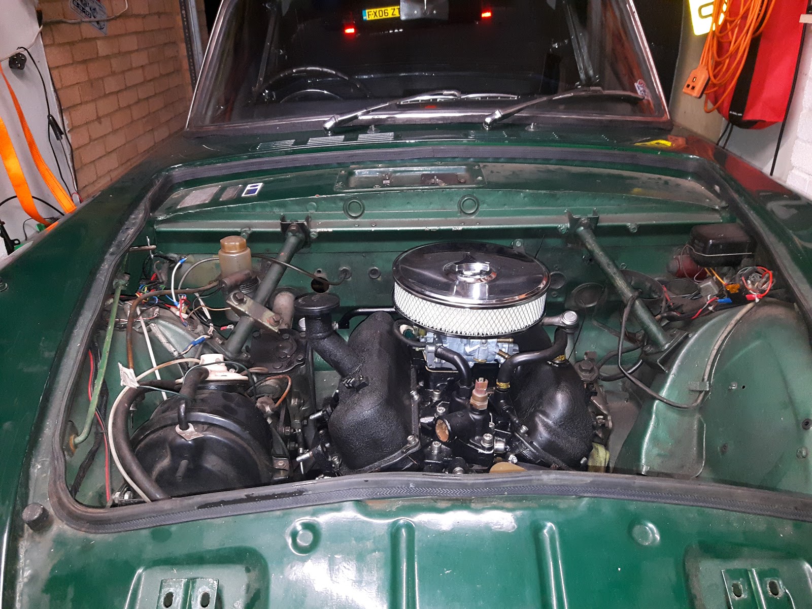 Sunbeam Alpine Series 3 conversion to V6 2.8: Engine swap (part two)