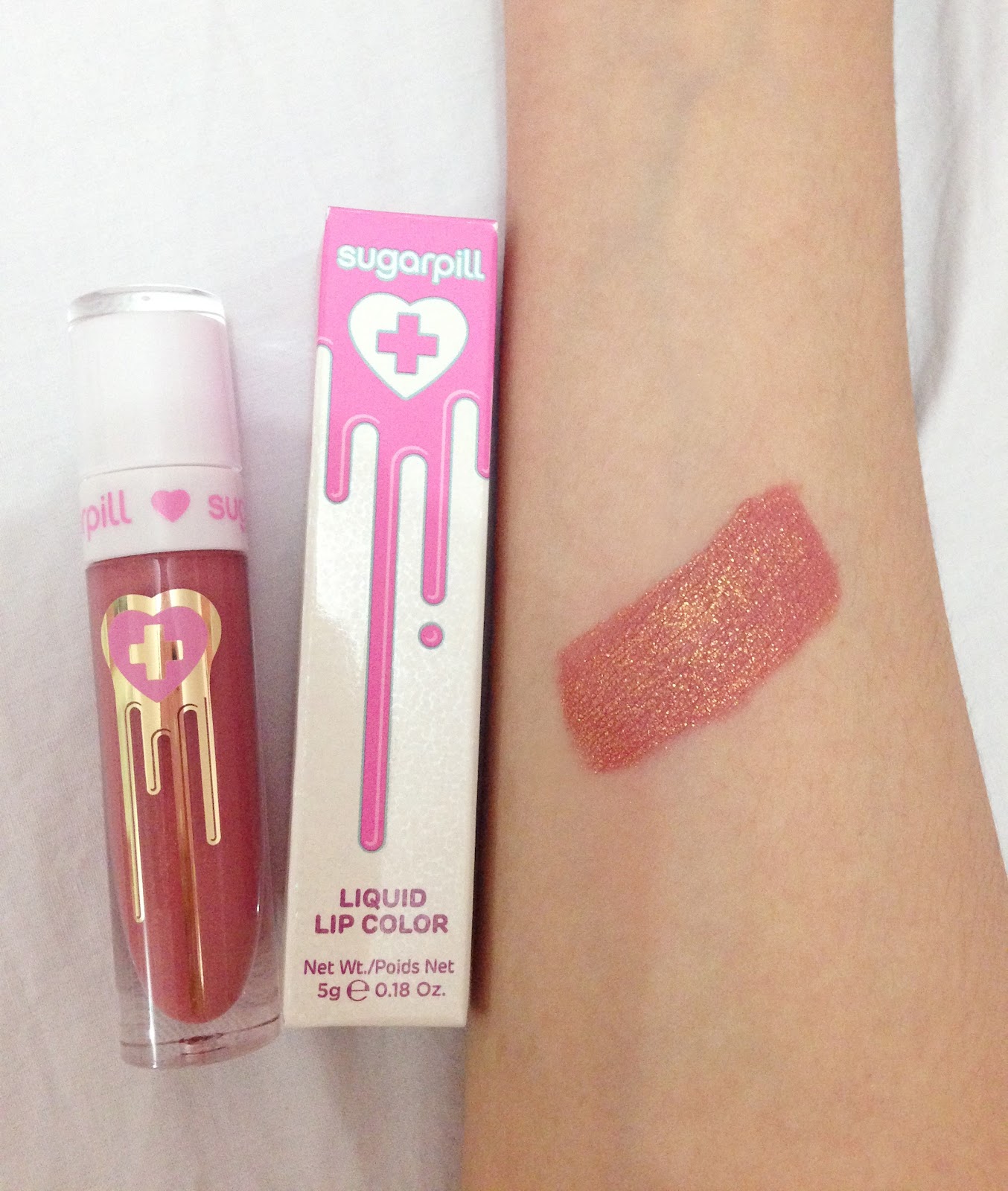 Pink Paradise: Review: Sugarpill Trinket Liquid Lipstick
