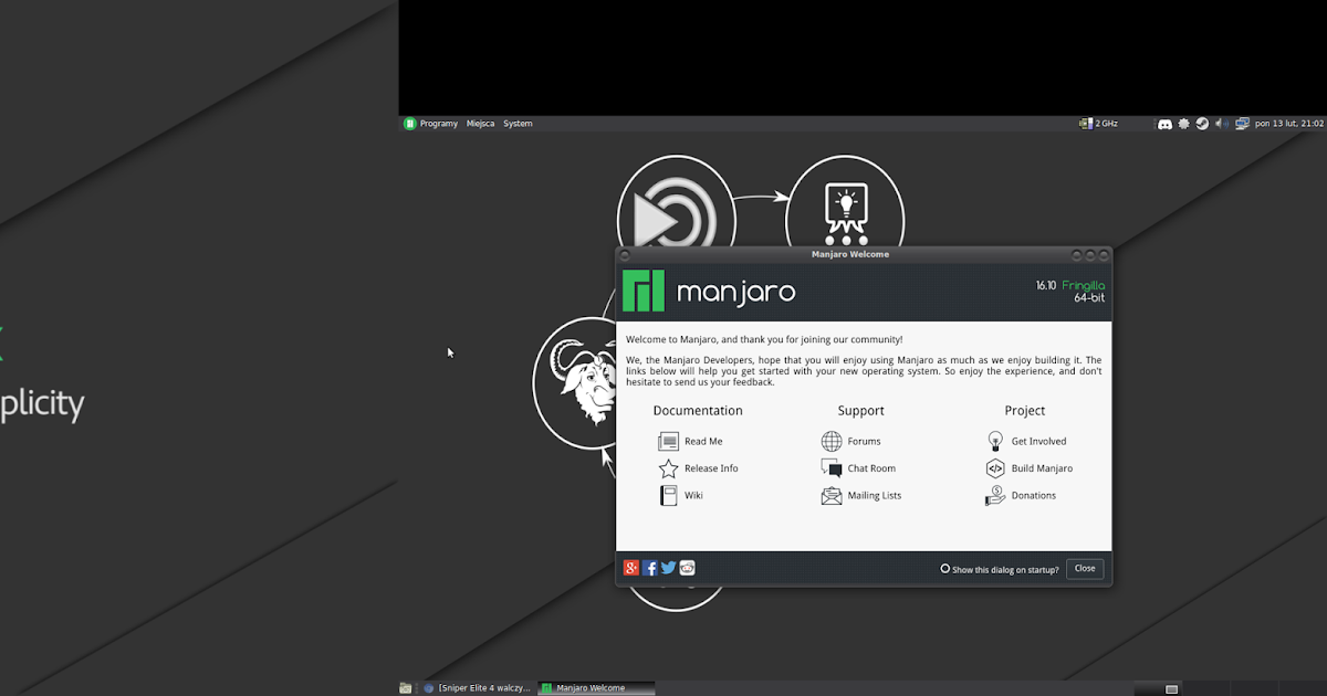 Gry-Linux: Manjaro mate