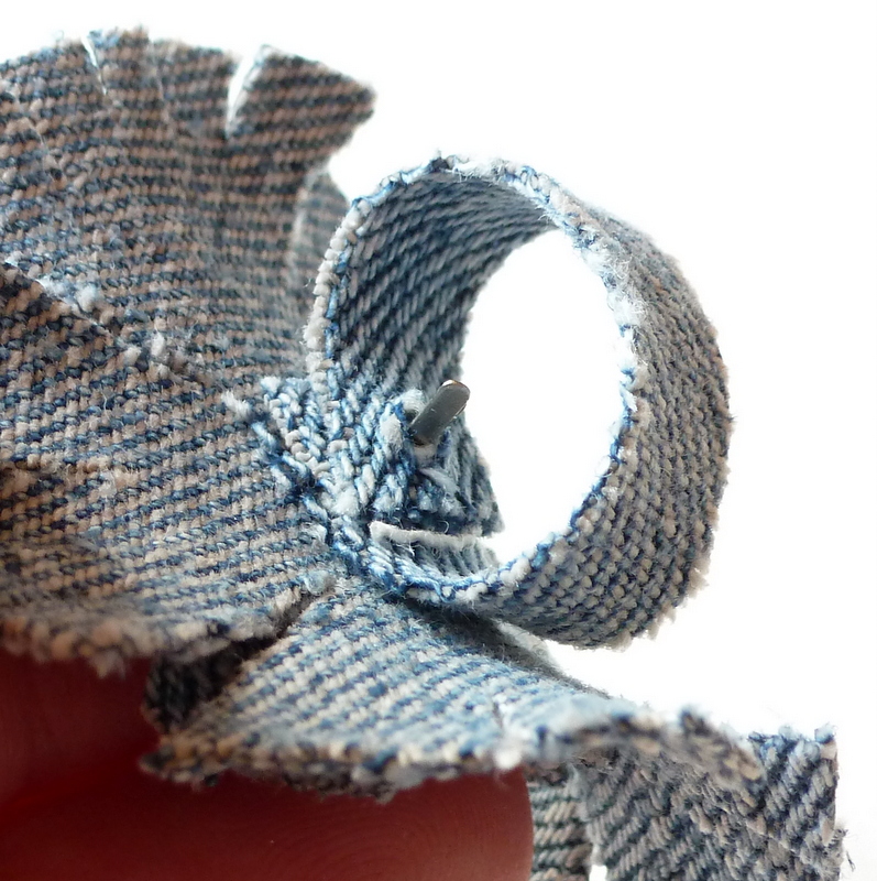 Mich L. in L.A.: DIY Denim Cocktail Ring