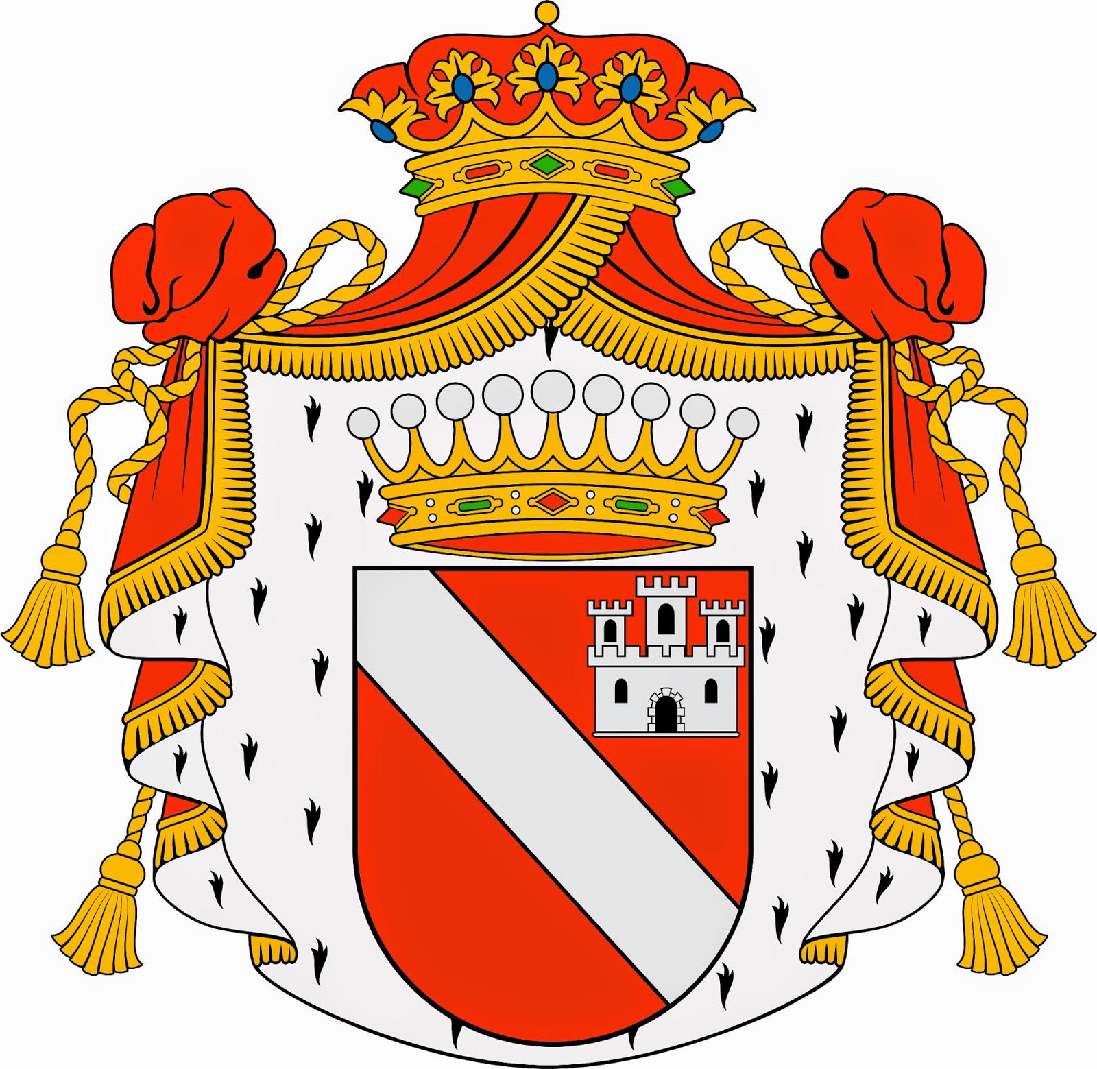 HERÁLDICA Y NOBILIARIA: CONDE DEL CASTILLO, G. DE E.