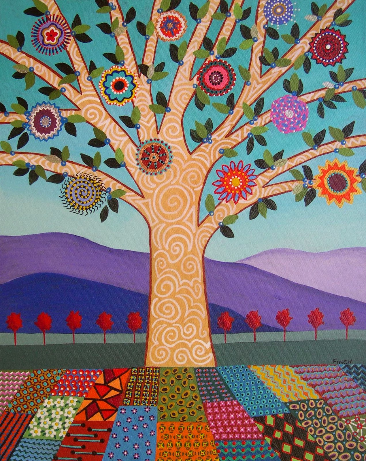 Artist Susan Finch: Fertility Tree