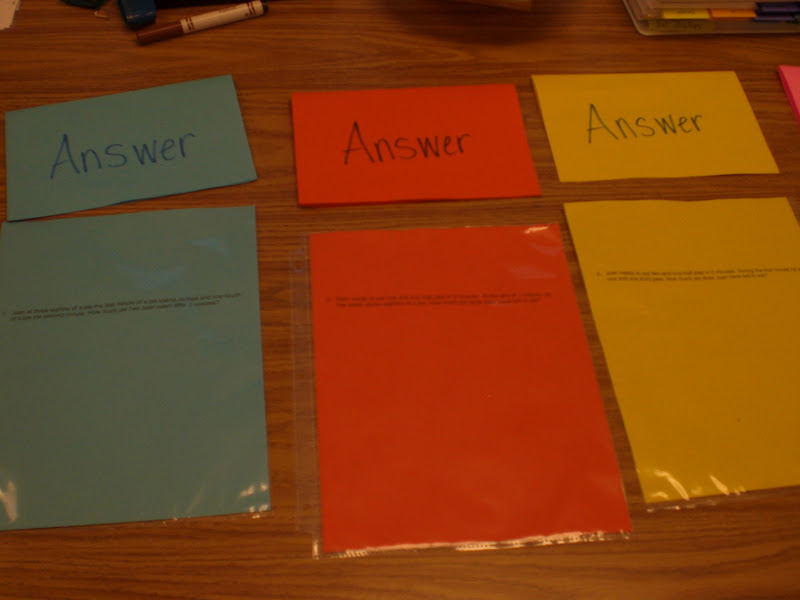 Hodges Herald: Easy Math Stations from a Boring Worksheet