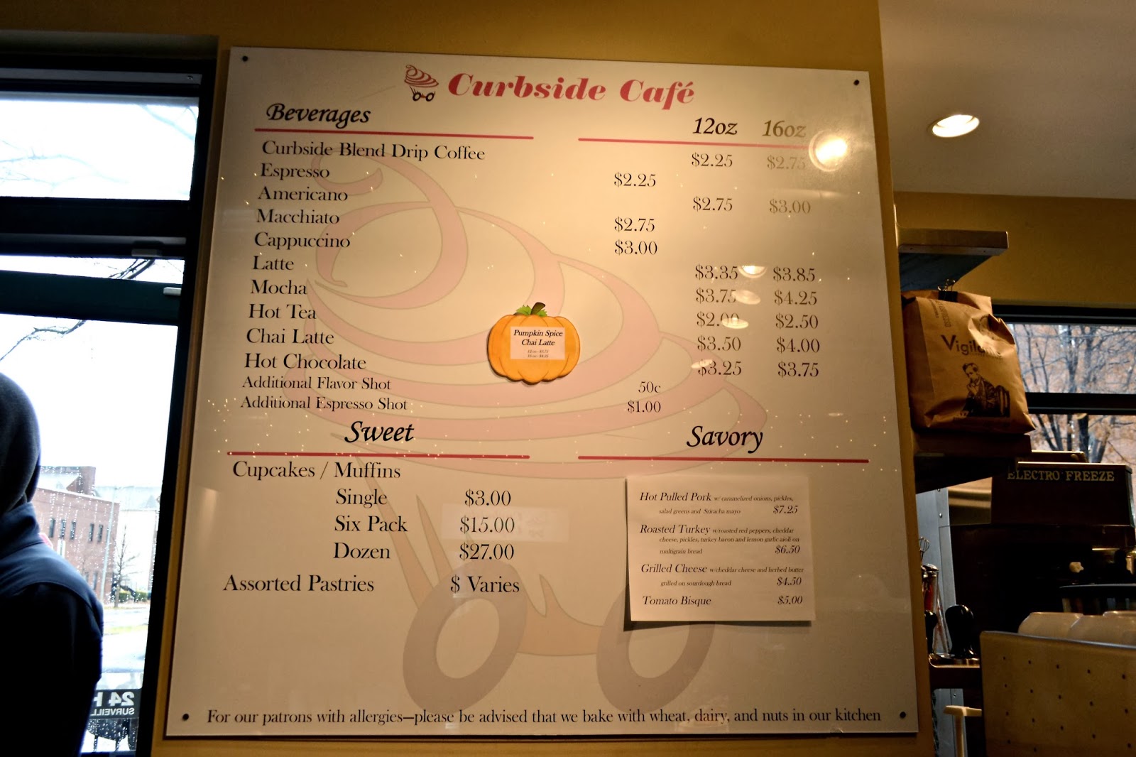 Samantha's Brewed Awakening: Curbside Cafe
