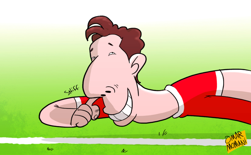 Omar Momani cartoons: Robbie Fowler