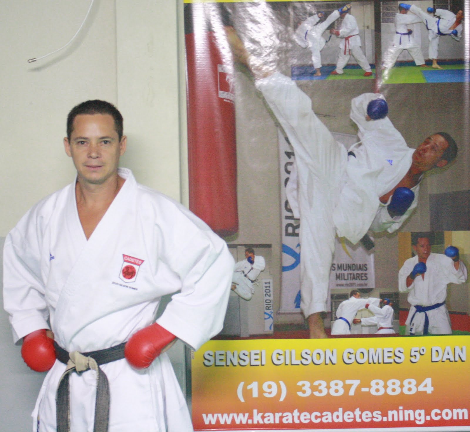 Karatê Gilson Gomes: Sobre o Sensei Gilson Gomes