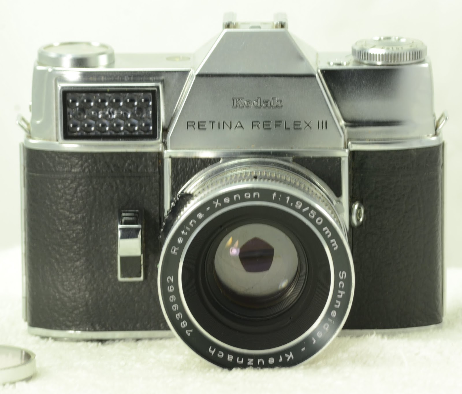 Vintage Camera House: Kodak Retina Reflex III with 1:1.9/50mm Xenon lens