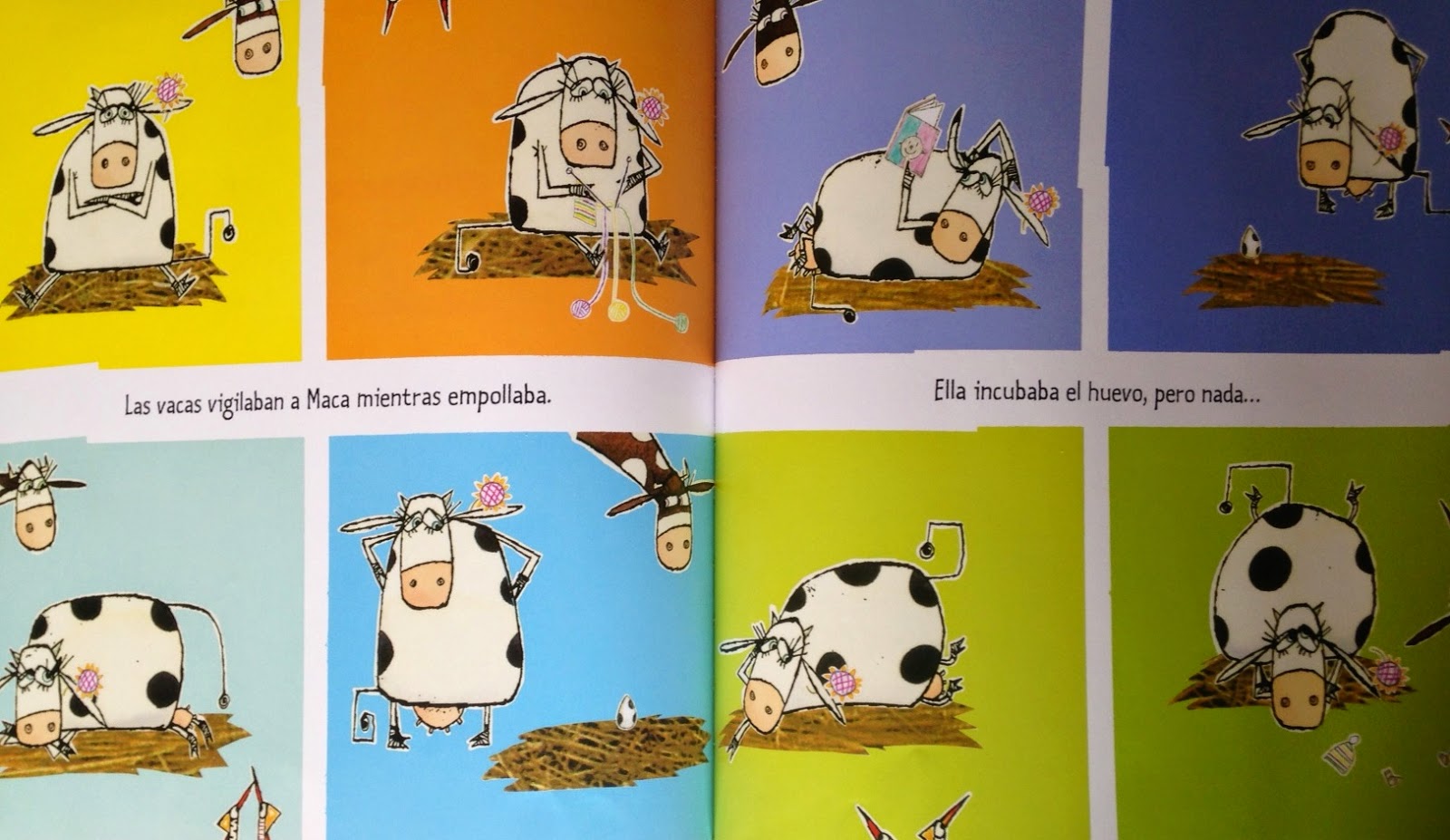 Cuéntamelo otra vez: Corrección Actividad 1: La vaca que puso un huevo