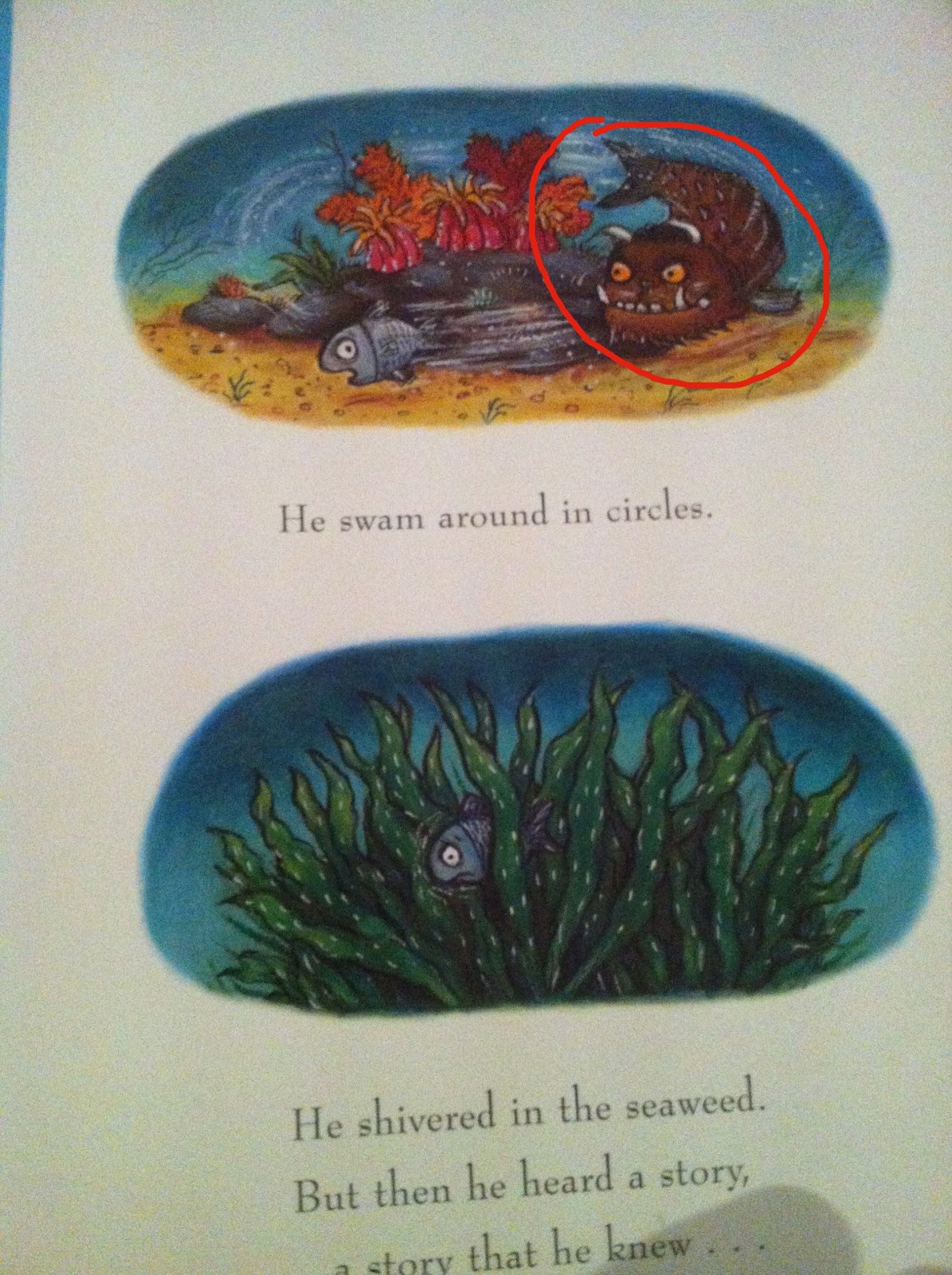 Julia Donaldson & Axel Scheffler Character Cameos: Gruffalo Fish!